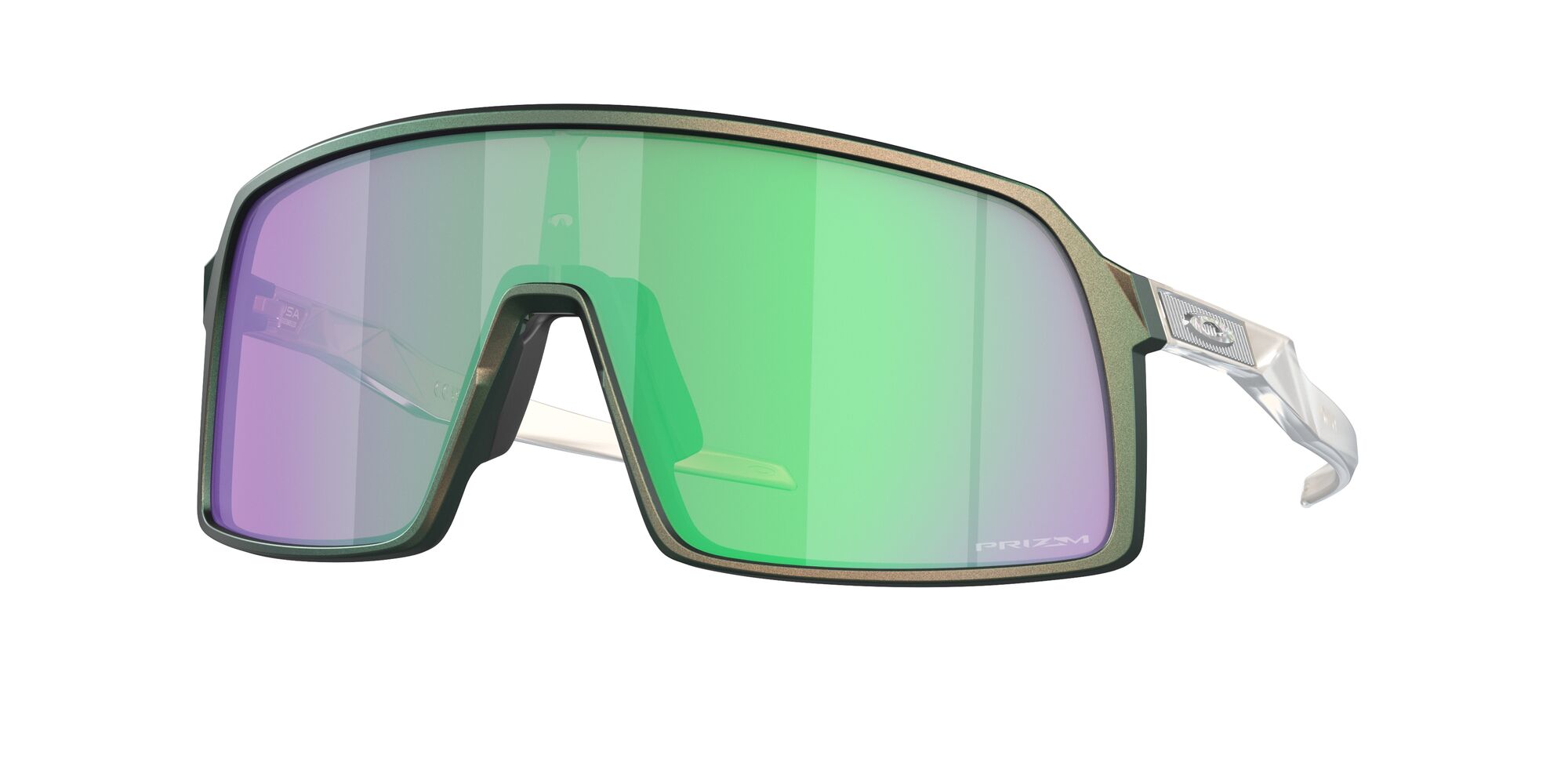 Oakley Sutro - Matte Silver Green Colorshift - EyeSport